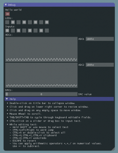 Quick GUI for MBED projects using Dear ImGui and Serial - jaeblog jaeblog